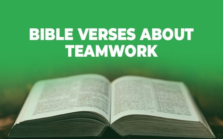 33 Bible Verses About Teamwork - studythebiblewithus.com