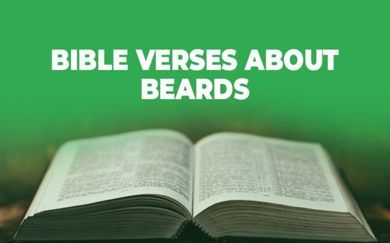 33+ Bible Verses About Beards - studythebiblewithus.com