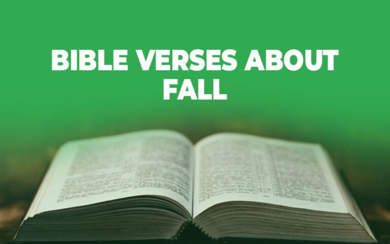 35 Bible Verses About Fall - studythebiblewithus.com